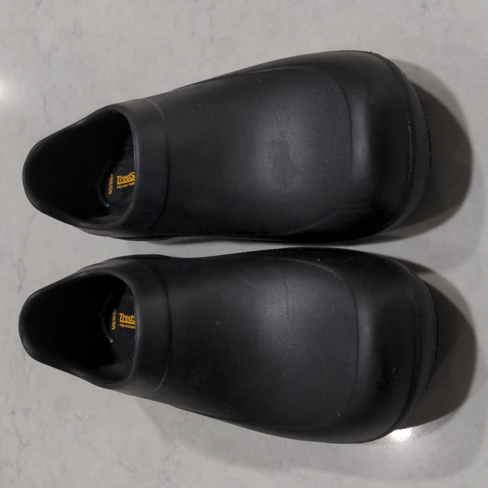 Treadsafe Black Rubber Clogs - Gem